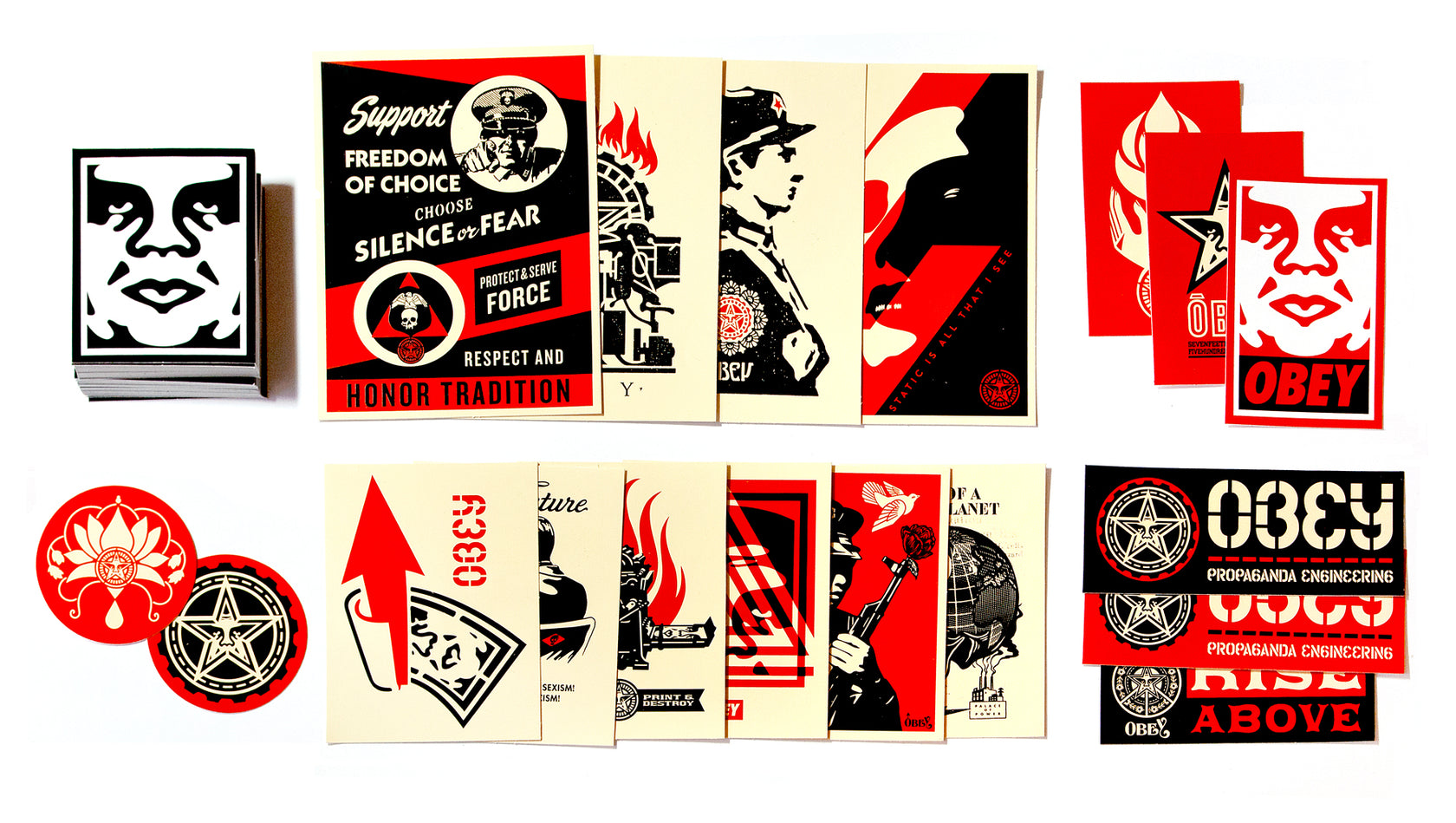 OBEY STICKER PACK 3 – OBEY GIANT