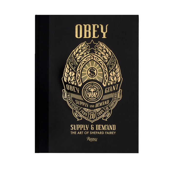 20 Year Edition Supply & Demand Signed Book – OBEY GIANT